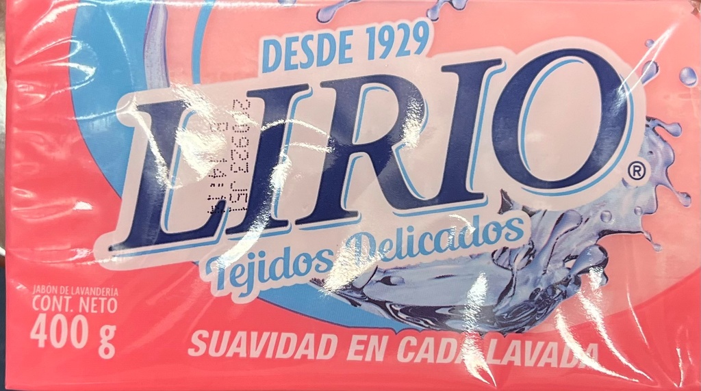 LIRIO SOAP TEJIDOS DELICADOS 400g /25 | PJ DISTRIBUTORS